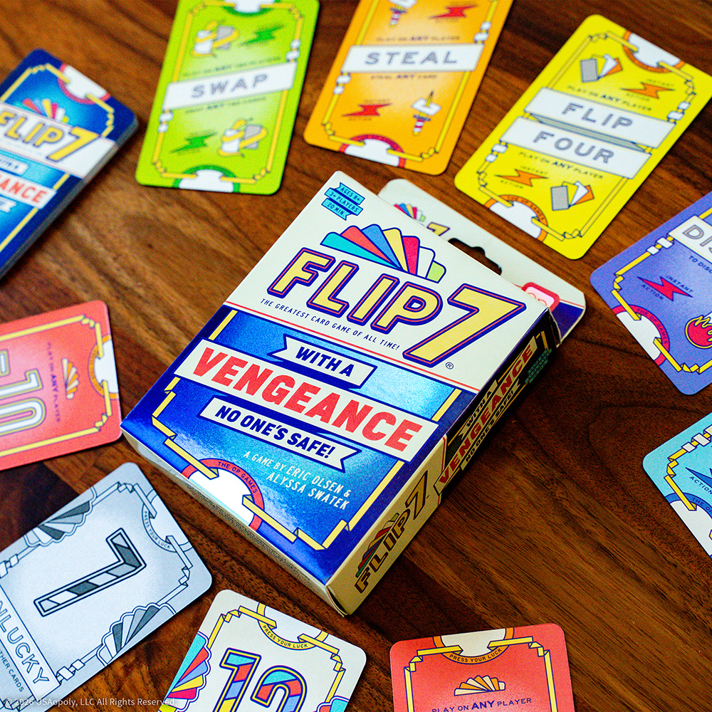 Qork & Flip 7 With a Vengeance Game Night